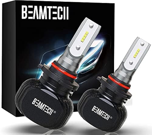 BEAMTECH 9005 LED Bulb, S1 Series 10000LM 50W HB3 Conversion Kit ...