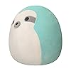 Squishmallows Original 20-Inch Aqua the Aqua Sloth with White Sparkle ...