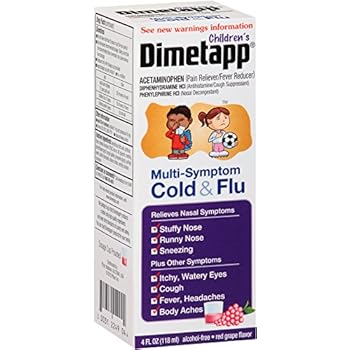 Amazon.com: Dimetapp Children's Cold & Allergy Relief Liquid-Grape-8 oz ...