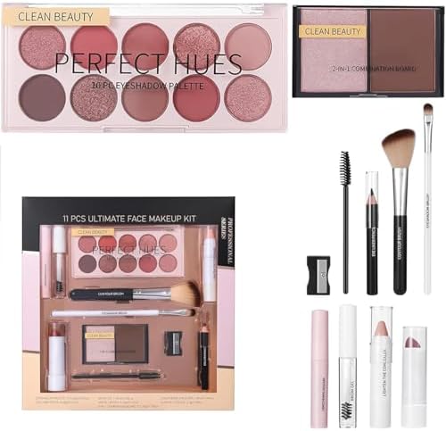 Makbeaty All-in-One Makeup Kit,Make up Gift Set – 11 Essential ...