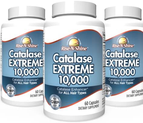 Catalase Extreme 10,000 3 Month Supply Catalase Enzyme Hair Supplement ...
