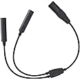Amazon.com: TECKEEN Dual GA Plugs Adapter (PJ-068 & PJ-055) for Airbus 5 Pin XLR Headset ...
