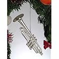 Amazon.com: Silver Music Trumpet Musical Instrument Ornament New : Home ...