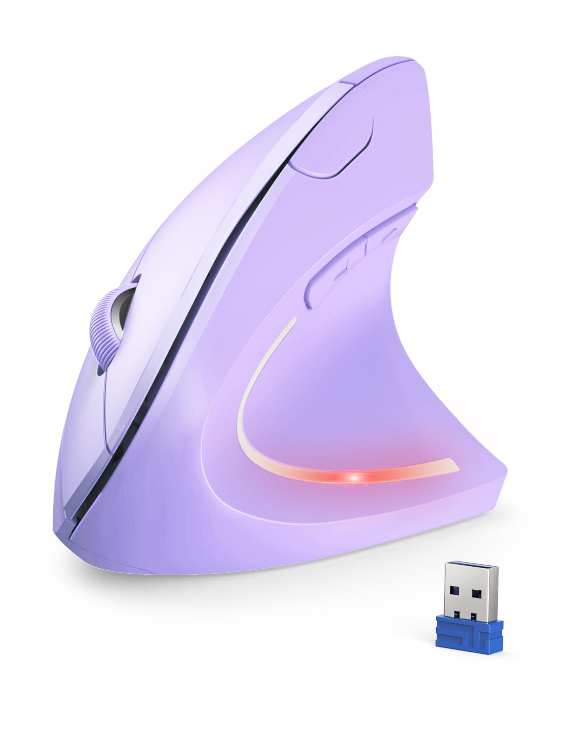 TECKNET Ergonomic Mouse, 4800 DPI Wireless Vertical Mouse with 5 ...