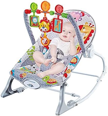 Baby Rocking Chair Baby Multi-function Music Vibration Rocking Bed ...