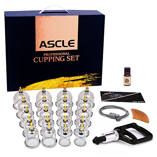 ASCLE Cupping Set w/ Extra Thick Super Cup, 20-Cup | Pricepulse