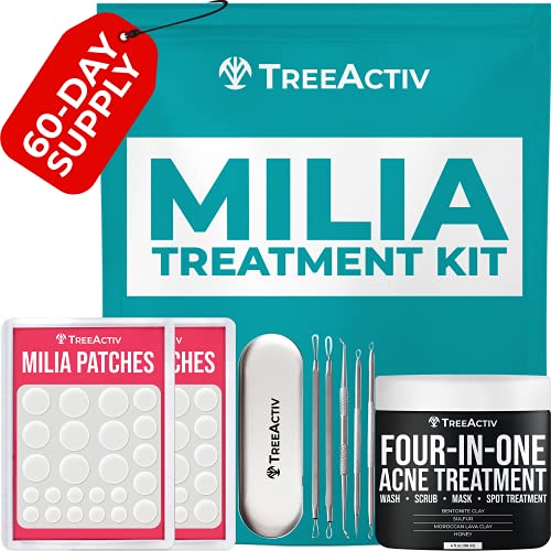 Milia Treatment Kit, Improves Milia Overnight, Complete Removal In 2 ...