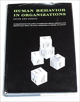 Amazon.com: Human Behavior in Organizations (9780134447032): Sayles ...