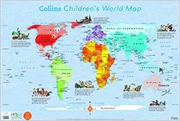 Collins Children’s World Map (Collins Primary Atlases): Amazon.co.uk ...