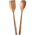 Amazon.com: Extra Large Wooden Utensils for Cooking, Big Wooden Corner ...