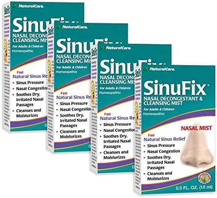 Naturalcare - Sinufix Nasal Decongestant & Cleansing Mist 0.5 Fl. Oz ...