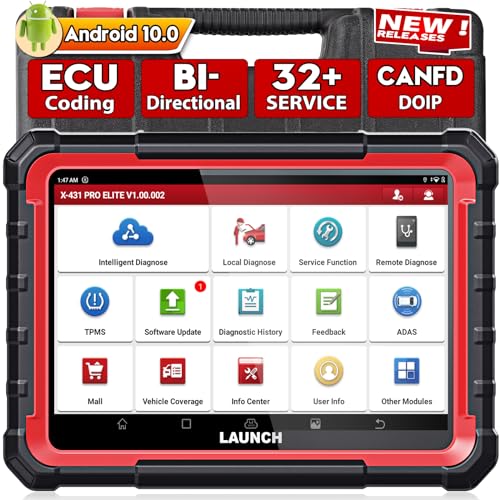 LAUNCH X431 PRO Elite OBD2 Scanner 2023 New Bidirectional Scan Tool ...