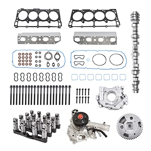 5.7 HEMI MDS Lifters Camshaft Replacement Kit Water Pump VVT Gear Oil ...
