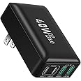 Amazon.com: Flat USB Wall Charger, OKRAY 40W 4-Port QC&PD3.0 Type C Fast Charging Block with ...