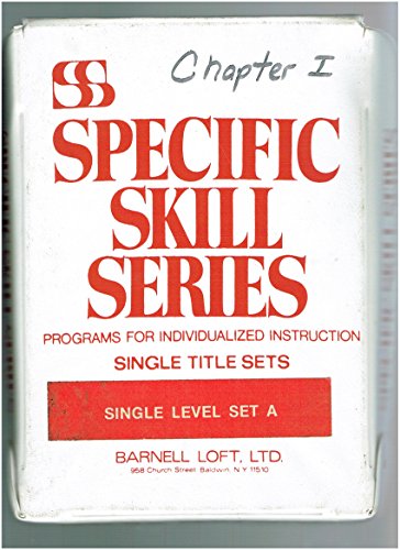 Specific Skill Series Starter Set A | World's Biggest Leveled Book ...