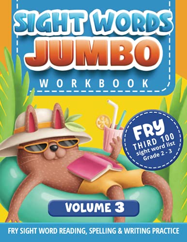 Buy words jumbo workbook: Fry 3rd 100 word list & sentences activity ...