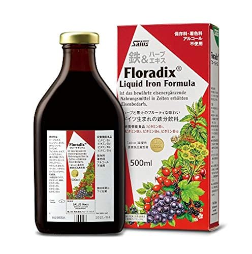 Flora, Floradix Iron + Herbs, Natural Liquid Iron Supplement, 17 fl ...