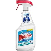 Amazon.com: Windex with Vinegar Glass Cleaner, Spray Bottle, 32 fl oz ...