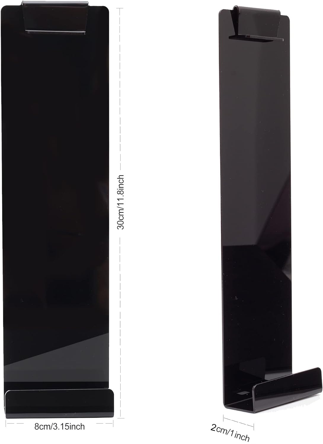 Mua 2 Pieces Black Computer Monitor Memo Board with Clip,Computer ...