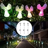 NATURALLY SOLAR 3 Cattail Bulrush Garden Solar Lights Landscape Lamp ...