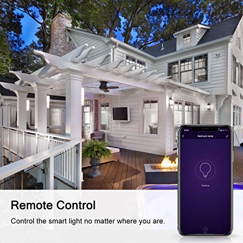 LOHAS LED Smart Light Bulb, A19 LED Bulbs Daylight 5000K 50W ...