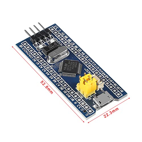 2PCS STM32F103C6T6 ARM STM32 Minimum System Development Learning Board ...