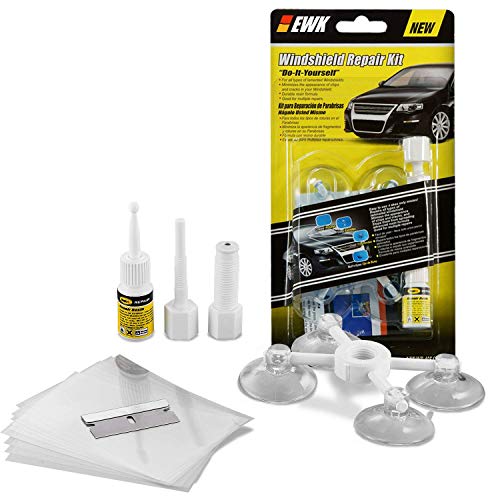 Jumix DIY Car Window Tools Cracked Glass Repair Kit Windshield Glass ...
