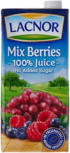 Lacnor Essentials Mix Berries 100% Juice, No Added Sugar, 1L price in ...