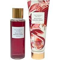 Amazon.com: Victoria's Secret WILD FIG & MANUKA HONEY DELIGHT 2pc ...
