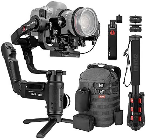 Zhiyun (Official) Crane 3 Lab Handheld 3-Axis Gimbal Stabilizer for ...