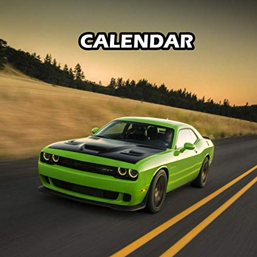 Dodge Challenger Hellcat Calendar 2022 Planner Journal in Kenya | Whizz