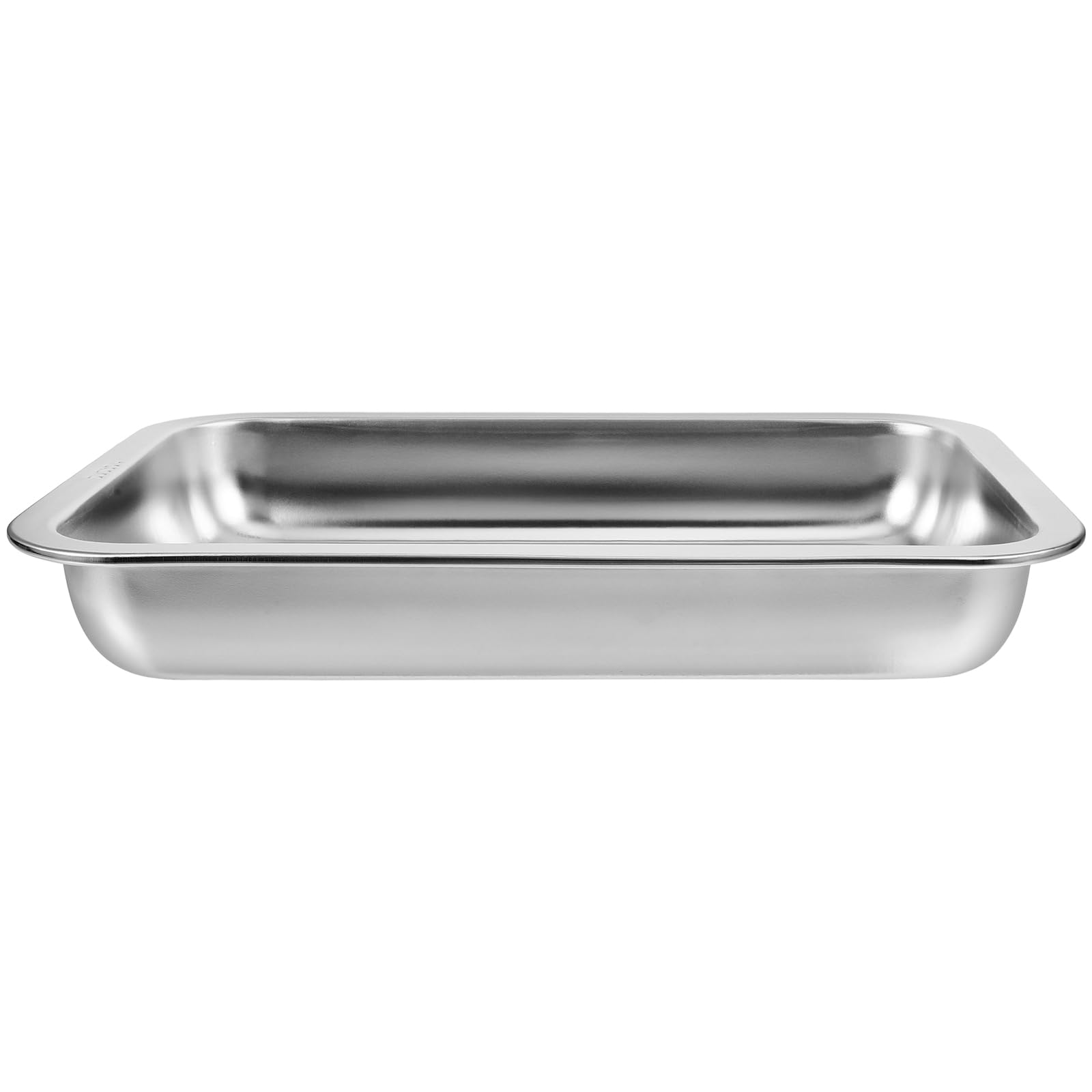 Balacoo Stainless Steel Cat Litter Box- Low Entry Litter Box for Small ...