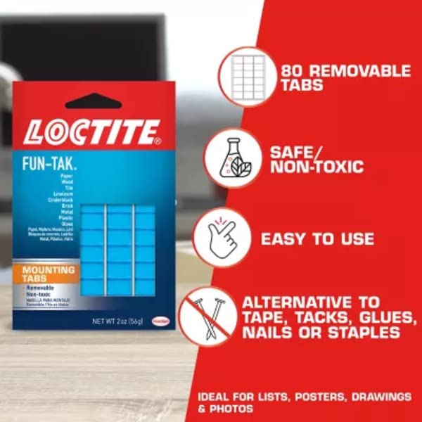 Loctite Fun-Tak Mounting Putty, 2 oz | Pricepulse