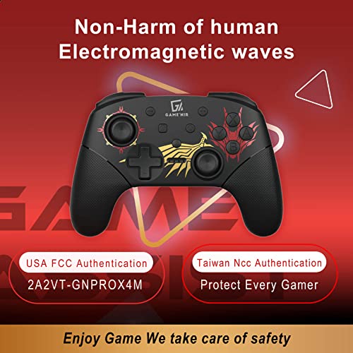 GAME'NIR PROX-WING Wireless Pro Controller for Nintendo Switch OLED ...