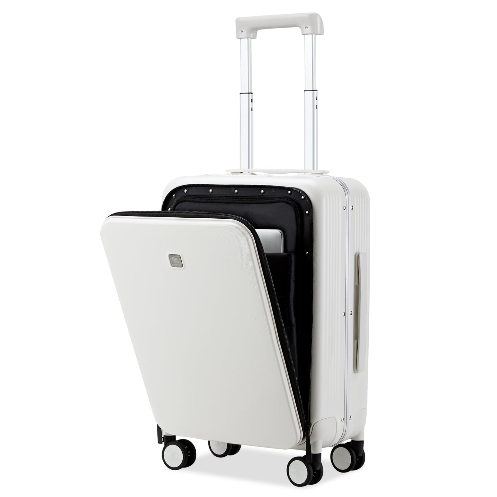 Hanke Grace Hard Shell Suitcases with Wheels,20 Inch Carry On Luggage ...