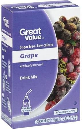 Great Value: Grape Drink Mix, .78 Oz (Pack of 2) price in UAE | Amazon ...