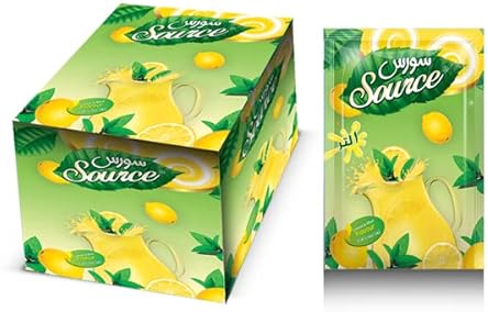 Source - Lemon & Mint Powder Juice - 40 Gm - 12 sachet price in Egypt ...