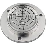 Bullseye Spirit Level Plastic Circular Level, Ø66mm, Yellow Liquid ...