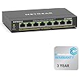 Amazon.com: NETGEAR GS308EP 8-Port Managed 𝐏𝐨𝐄+ Switch | 62W Power ...