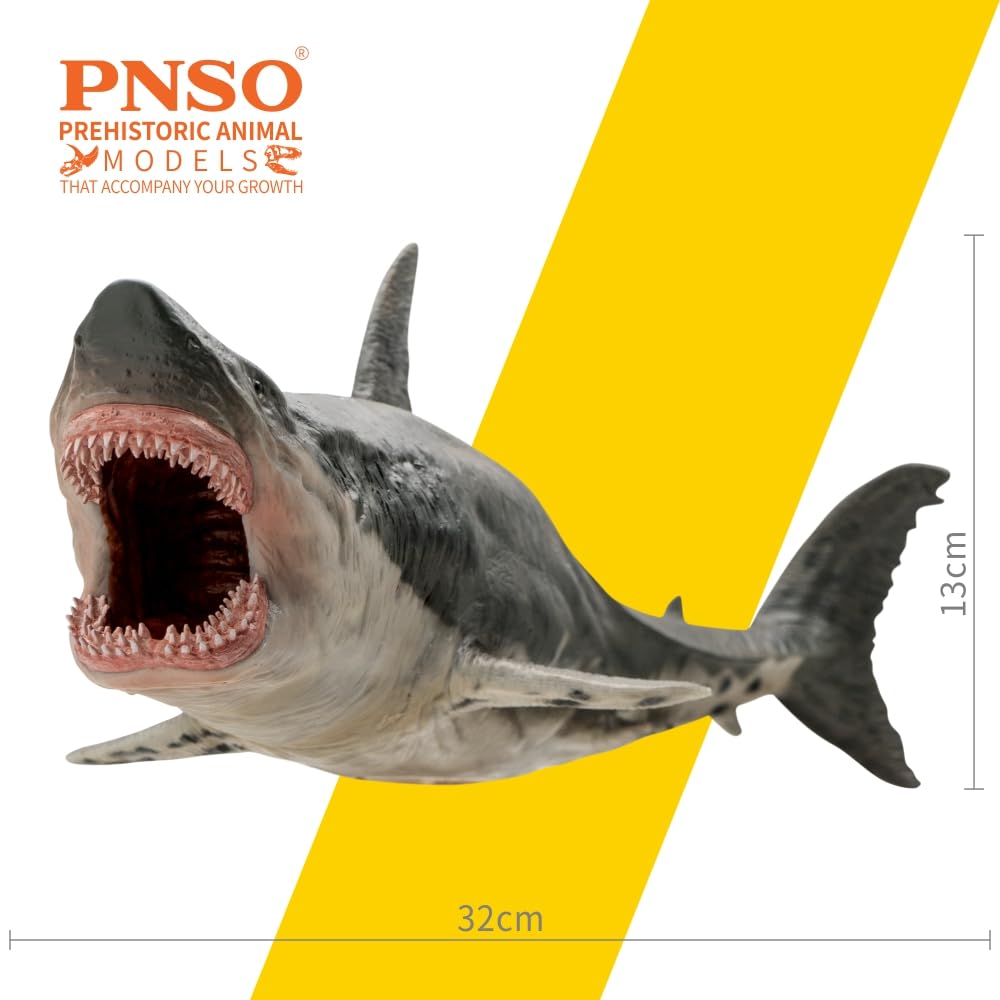 Mua PNSO Prehistoric Animal Model: Megalodon Patton (Big White Shark ...