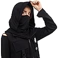 Rogue Punk Neck Warmer Hooded Cape Hat With Mask | Breathable Face ...