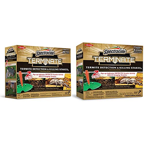 Spectracide 96115 Terminate Termite Detection And Killing Stakes 15 ...
