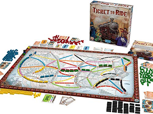 Ticket to Ride: United Kingdom Map Collection Five & - Play with Alexa ...