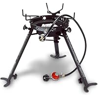 Amazon.com: Eastman Outdoors 90411 Portable Kahuna Burner with XL Pot and Wok Brackets with ...
