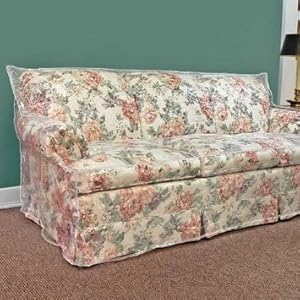 Amazon.com: 96" Clear Vinyl Furniture Protector - Sofa Cover 96" W X 40 ...