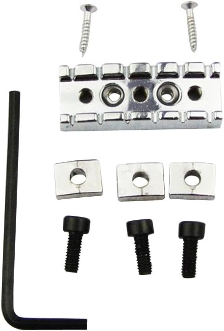 Musiclily 42mm Guitar R2 Locking Nut String Locks for Floyd Rose ...