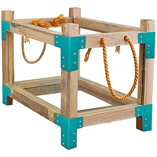 Mua VEVOR Workbench Corner Brackets 8 PCs Shop Table Bracket Kit 48LBS ...