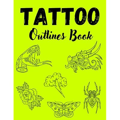 Tattoo Outlines Book: Professional Sketches for Australia | Ubuy