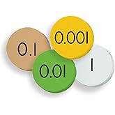 Amazon.com: Sensational Math™ Place Value Cards: 4-Value Decimals to ...