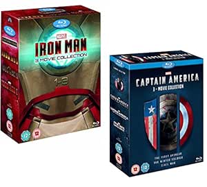 Amazon.com: Iron Man 1-3 (Complete Collection Box-Set) - Captain ...